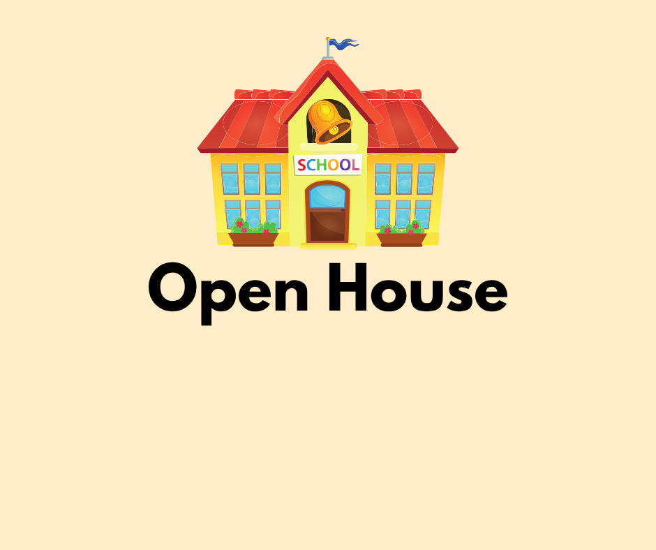 Open House Aug. 14 1:30-3:30 - Belmont Elementary School